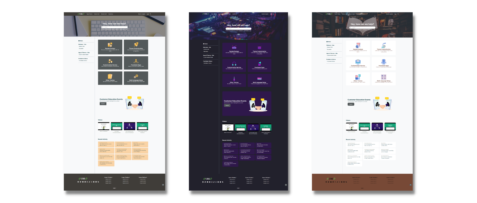 Ube Theme – Taaza Themes